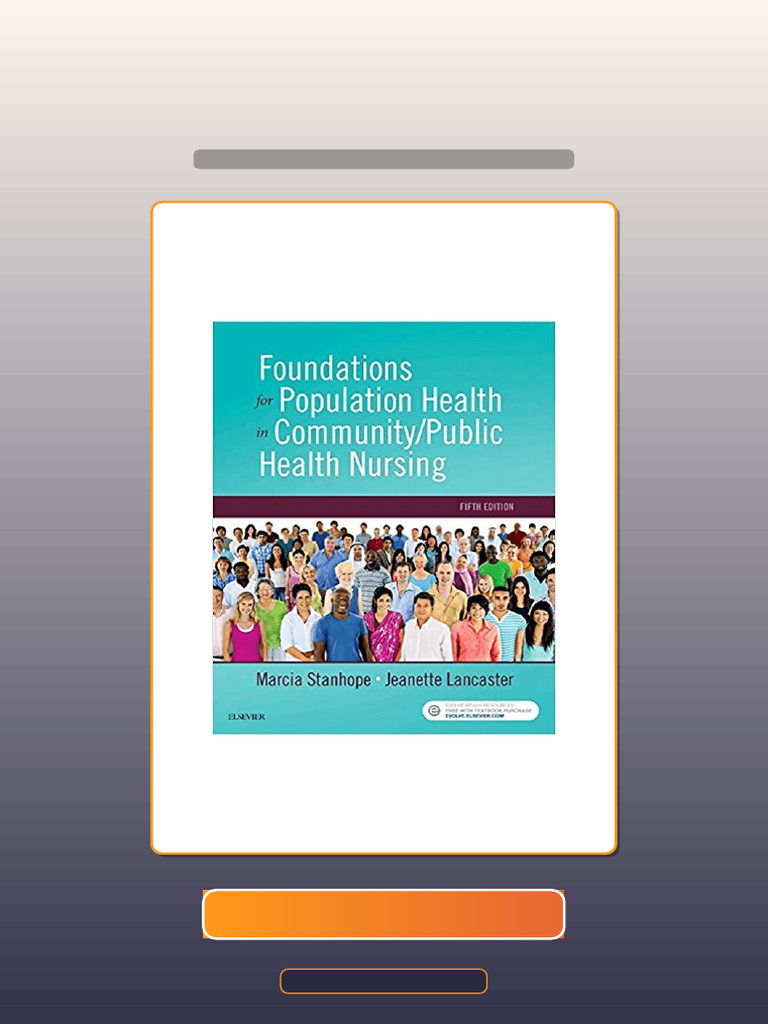 Foundations For Population Health in Community Public Health Nursing ...