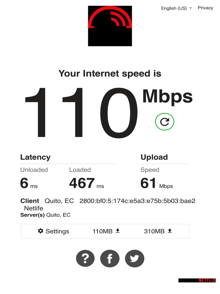 Internet Speed Test | PDF