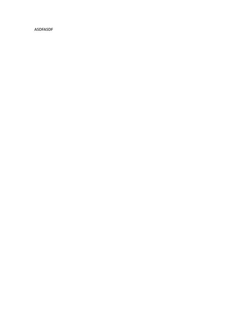 ASDFASDF | PDF