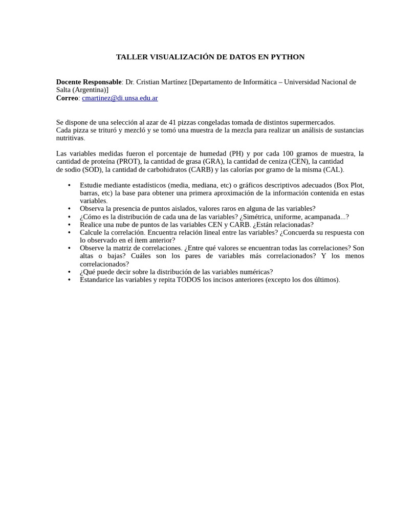 Análisis de Datos con Python | PDF