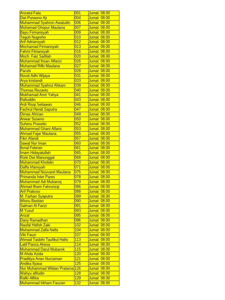 Jadwal Interview | PDF