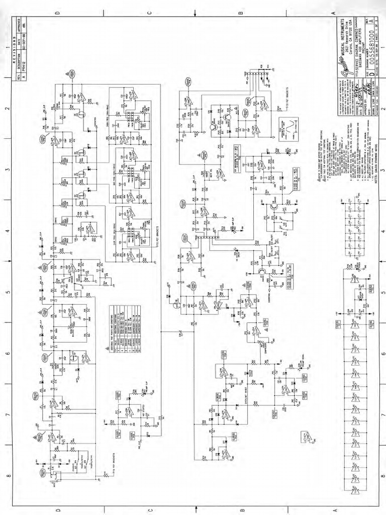 Bassman_400_Schematic | PDF