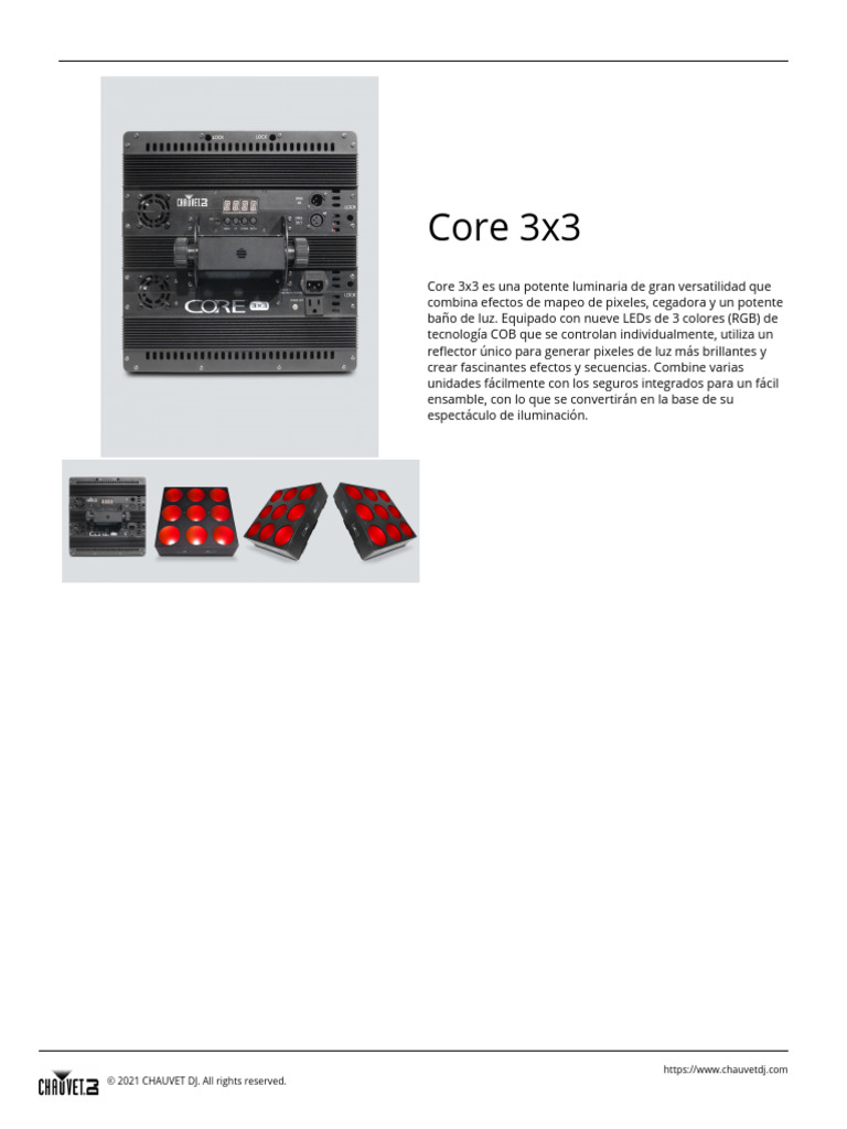 Es Core 3x3 | PDF | Diodo emisor de luz | Tecnología de información y ...