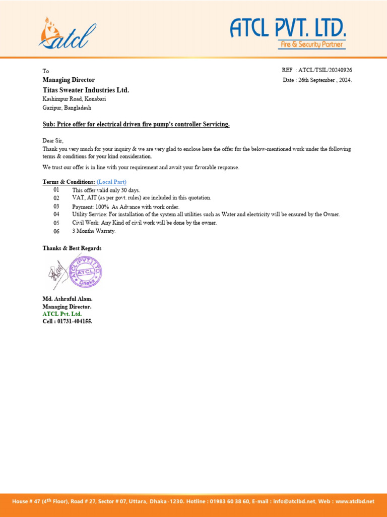 Fire Quotation | PDF