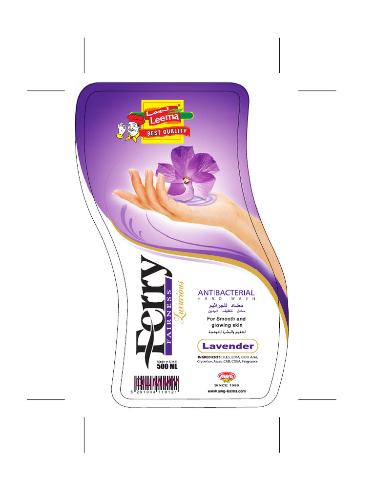 Leema Handwash - Lavender - Compressed | PDF