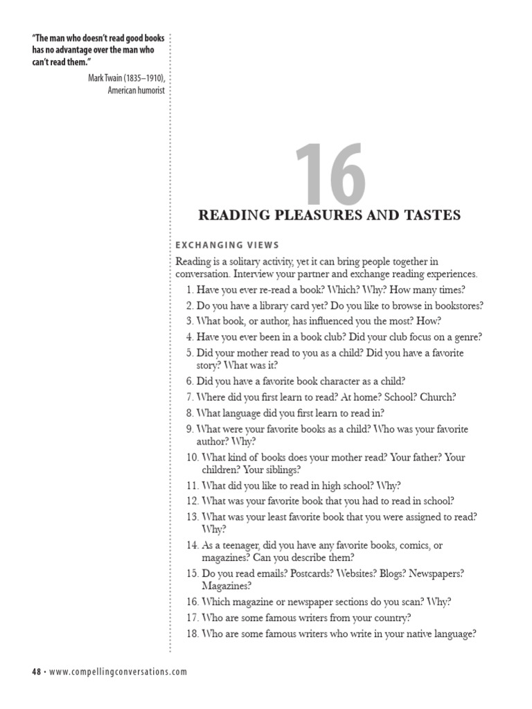 Engaging Reading Conversations Guide | PDF | Writing