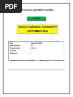 Gde Ss Geo Gr9 Term 3 Workbook LG | PDF | River | Geology