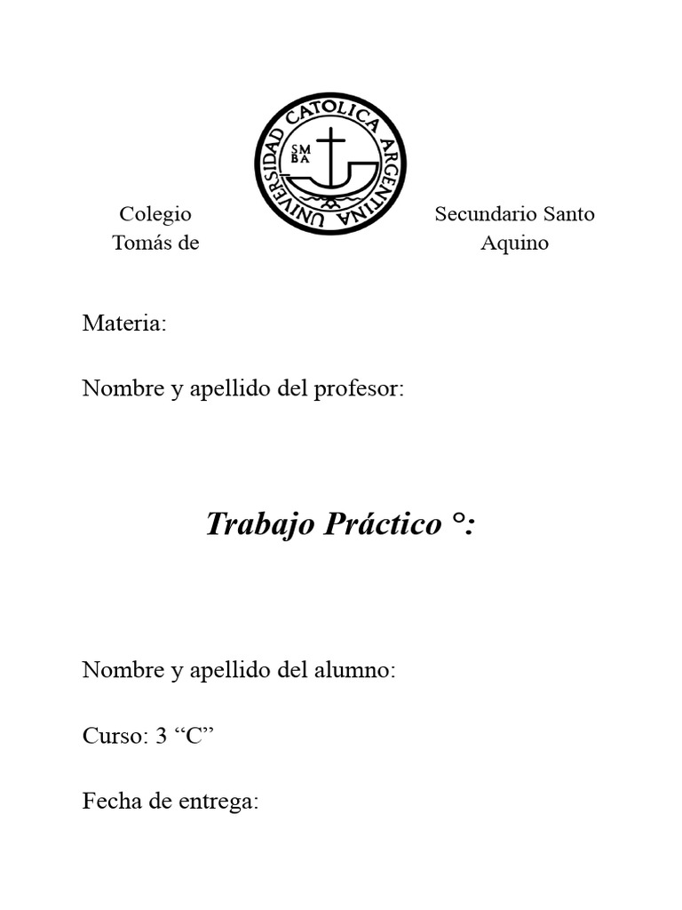 Caratula Tp | PDF