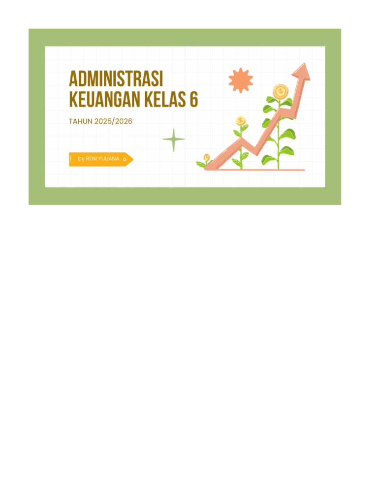 Cover Administrasi Keuangan | PDF