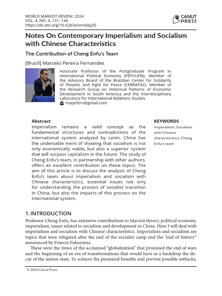 Fernandes 2015 Notes+on+Contemporary+Imperialism+a 250329 113831 | PDF ...