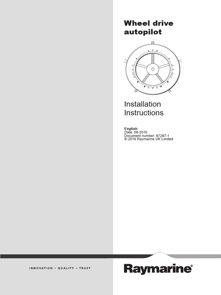 Wheel Drive E12093 Installation Instructions 87287 1 en | PDF ...