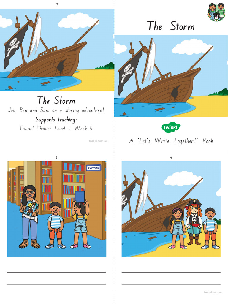 The Storm Writing Mini Book | PDF