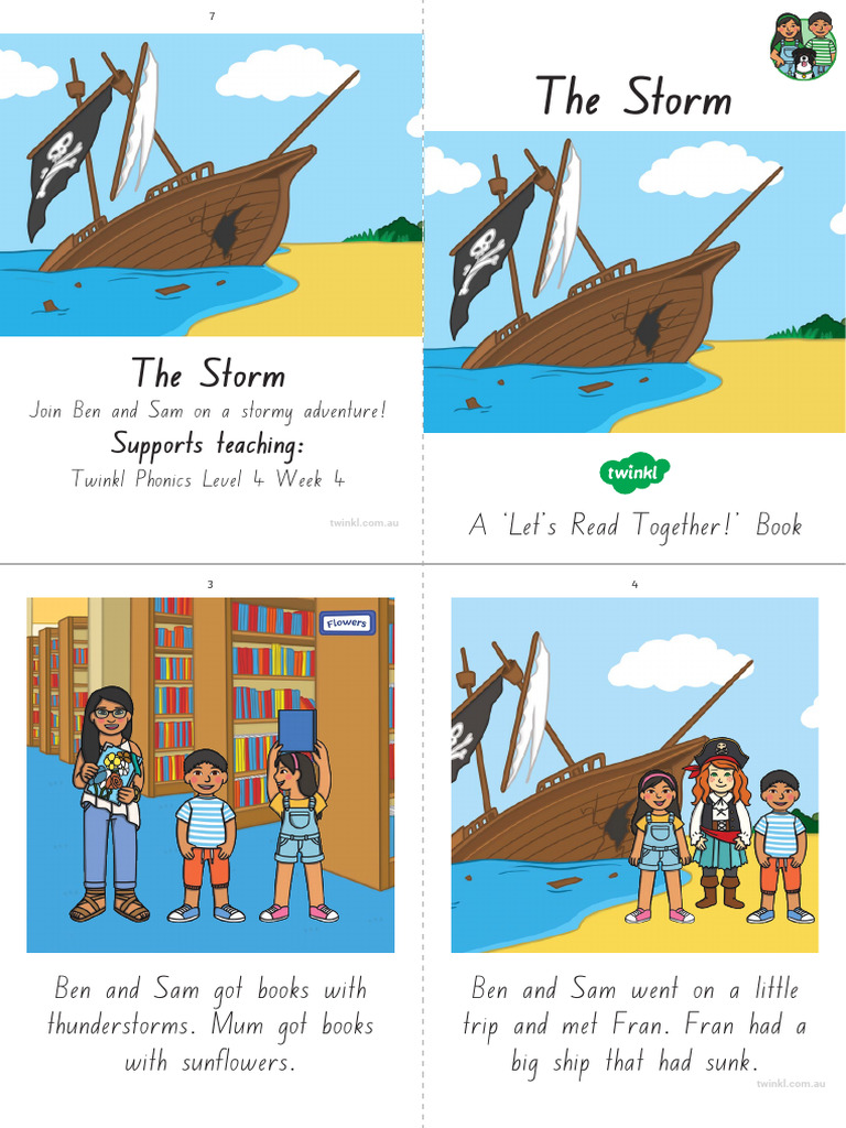 Storm Adventure: A Phonics Journey | PDF