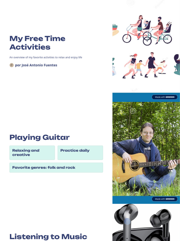My-Free-Time-Activities | PDF