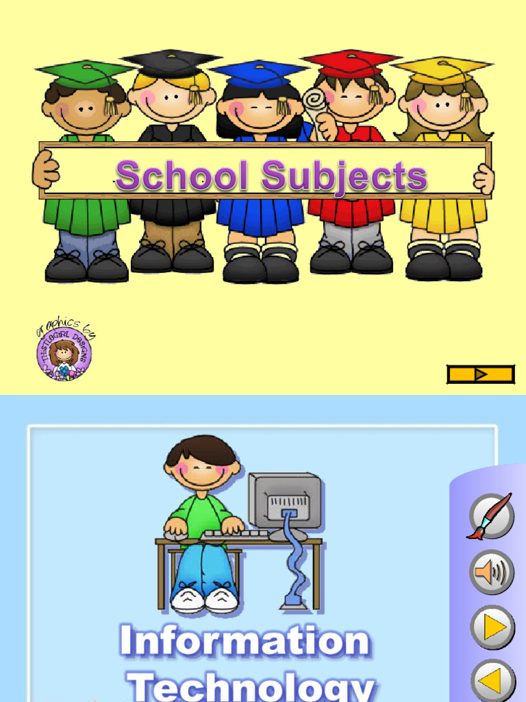 Topics For Kid School Subjects | PDF