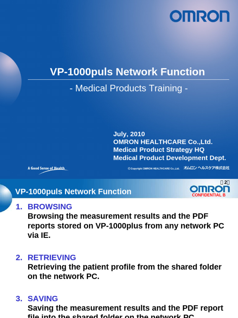VP-1000plus Network Function Guide | PDF | Computer File | Computer Network