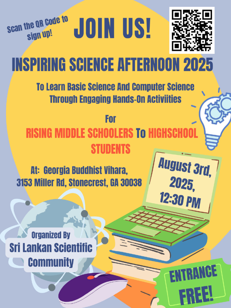 Science Afternoon Poster Thenulya J and Isi | PDF