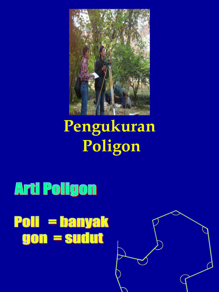Panduan Pengukuran Poligon Lengkap | PDF