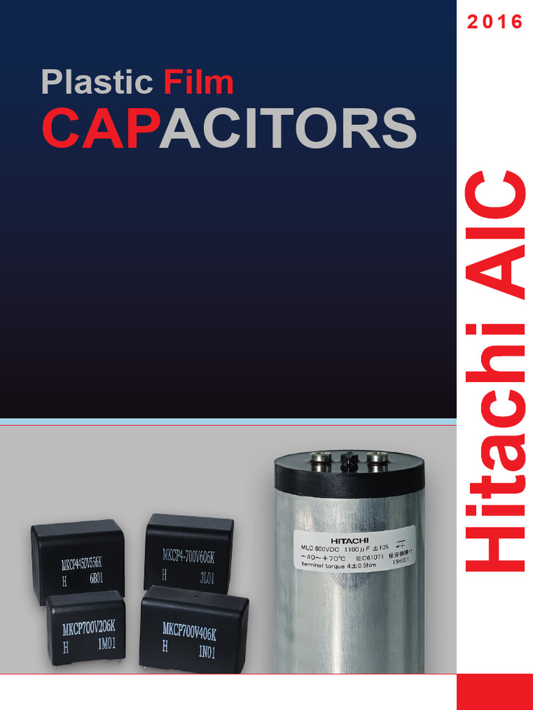 Hitachi AIC PlasticFilm | PDF | Capacitor | Inductor