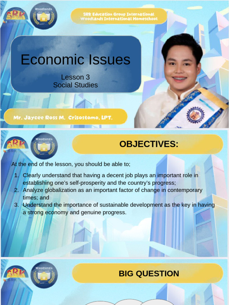 q1 Grade 10 Social Studies Lesson 3 | PDF | Labour Economics | Unemployment