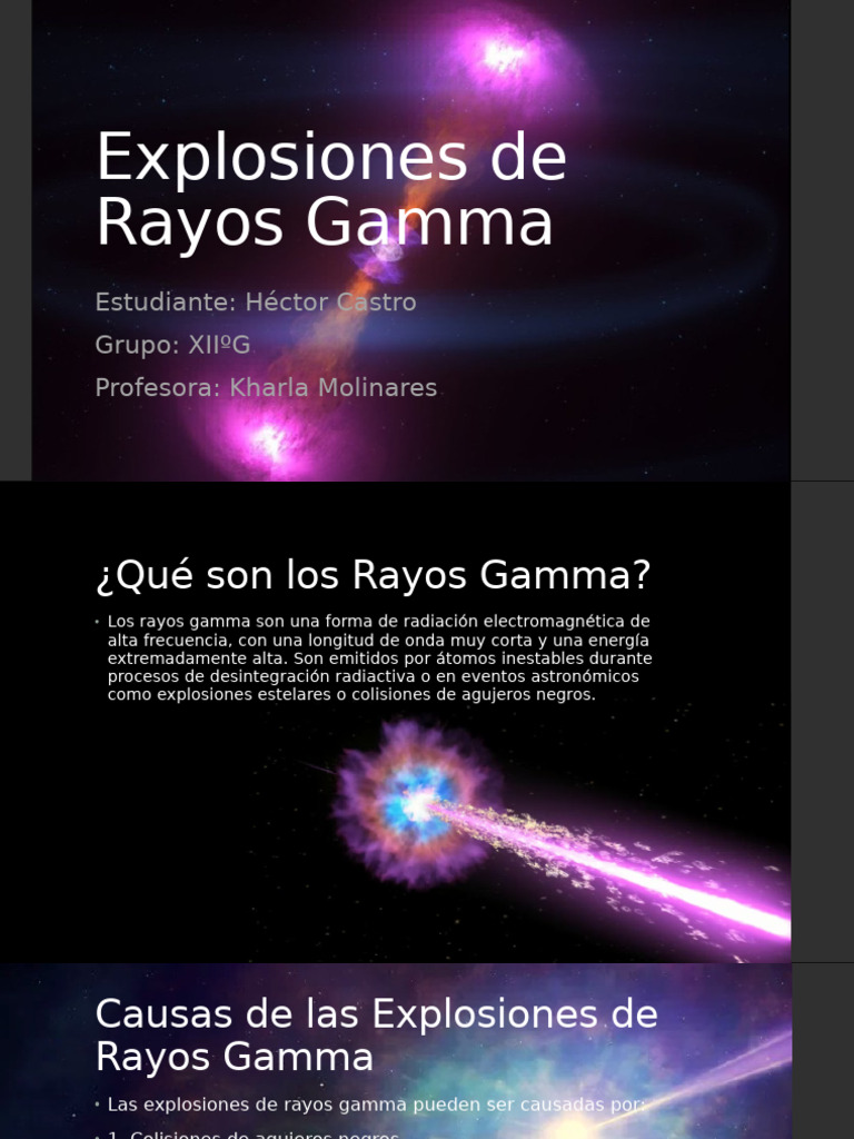 Rayos Gama | PDF