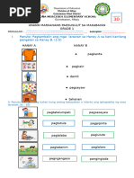 Tarp For 1st Quarter Recognition | PDF