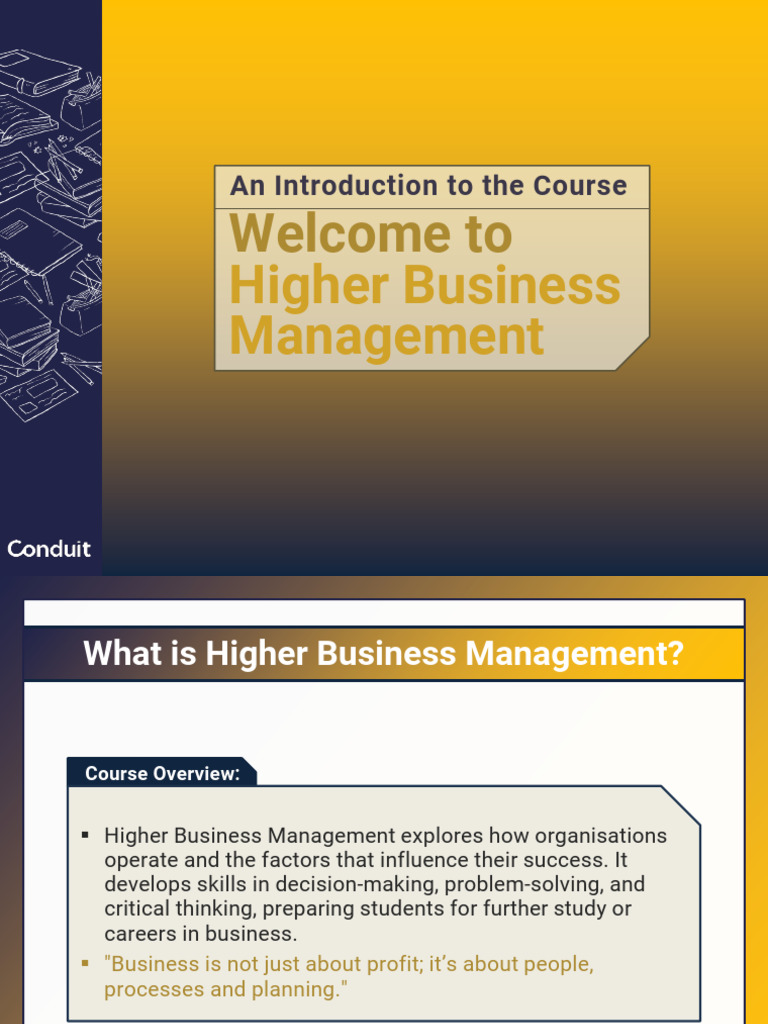 Cfe Ss 1740077094 Introduction To Higher Business Management - Ver - 1 ...