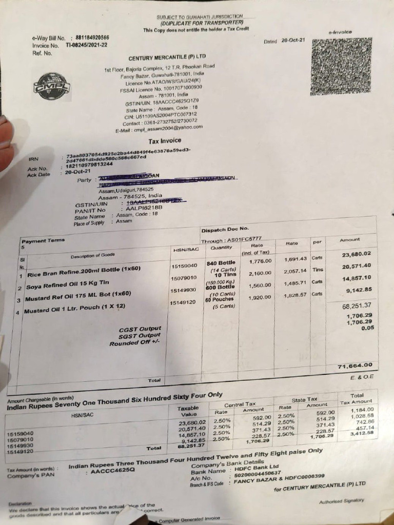 GST Bill PDF - 250802 - 175926 | PDF