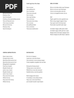 Lirik Lagu Rek Ayo Rek | PDF