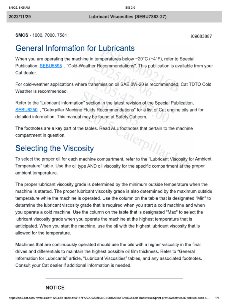 Viscosity Lubricant 14M | PDF