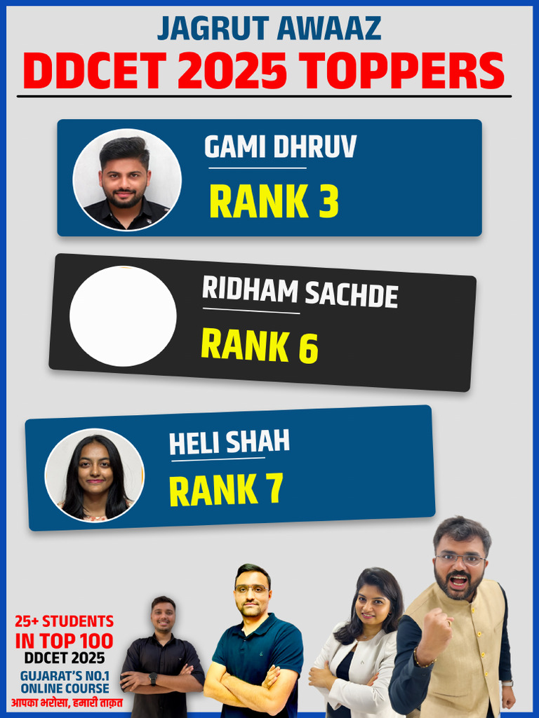 Ddcet a4 Result | PDF