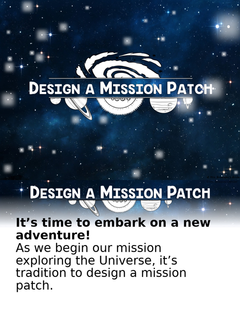 Create Your Mission Patch Template | PDF