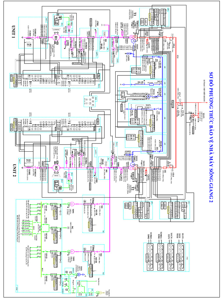 3.so Do Phuong Thuc Bao Ve Nha May Dien SG2 | PDF