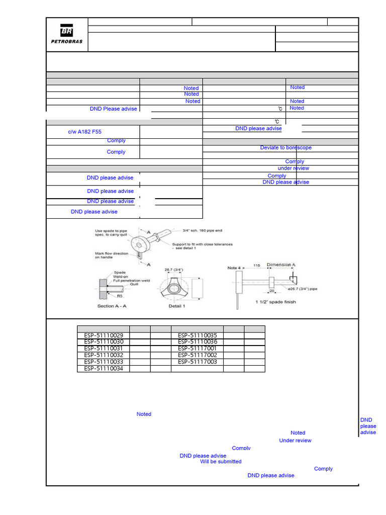 Miscellaneous SP Item Data Sheet | PDF | Pipe (Fluid Conveyance ...