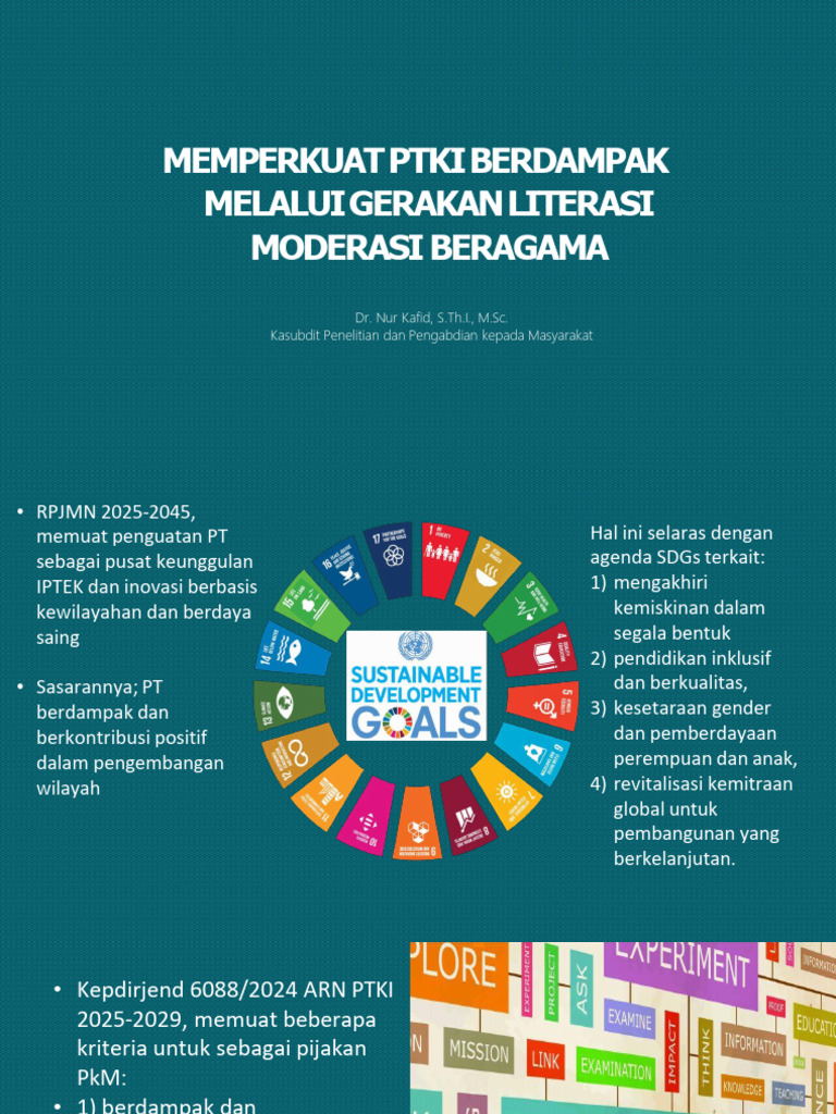 Literasi Moderasi Beragama di PTKI | PDF