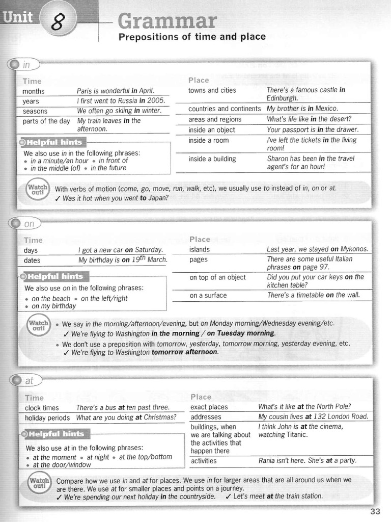 w41 - Grade 8 - Grammar Practice | PDF