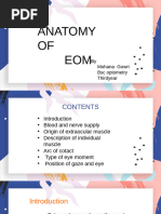 Basic Eom Motility | PDF | Anatomical Terms Of Motion | Ophthalmology
