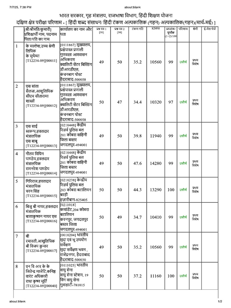 Result Typing | PDF