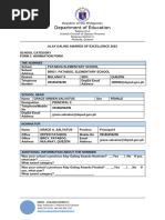 AIP School Template SY 2025-2026 | PDF | Learning