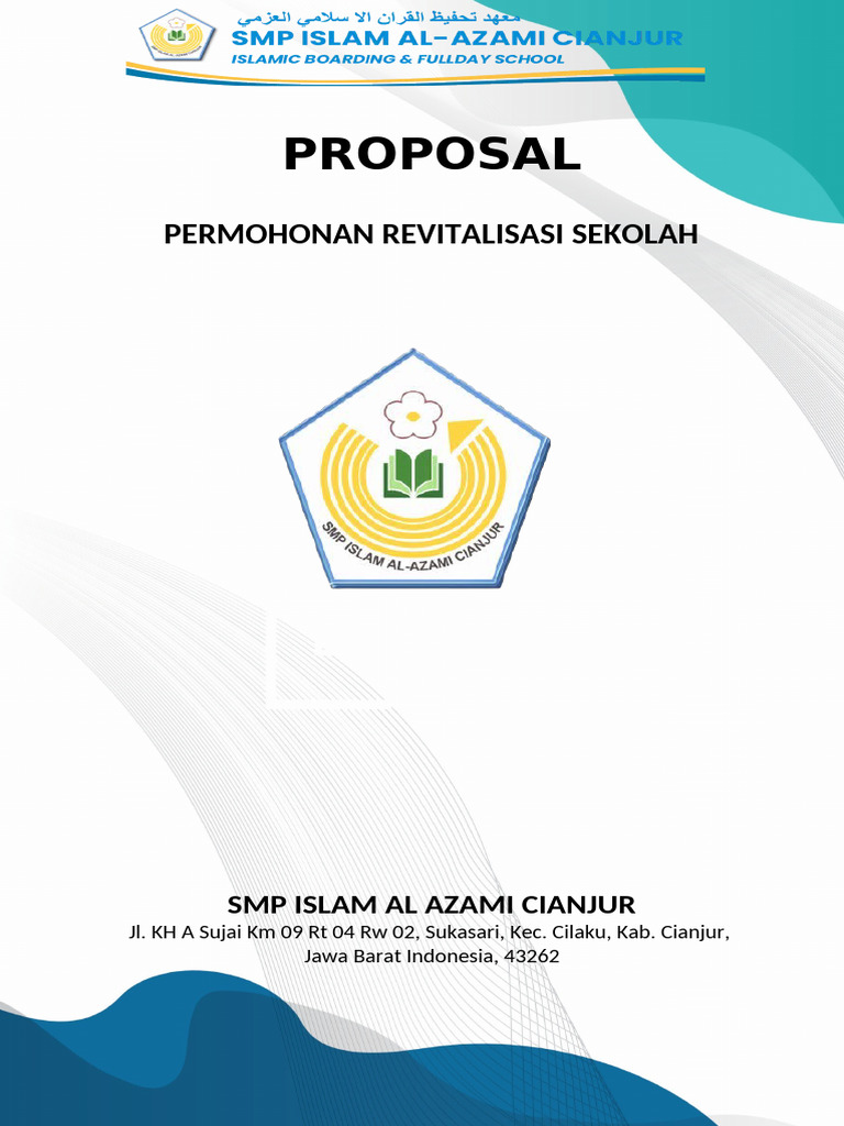Permohonan Revitalisasi SMP Al Azami | PDF