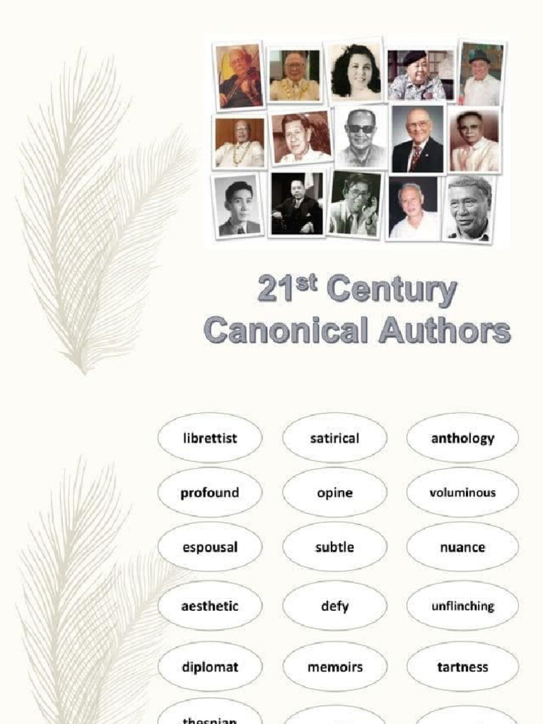 Canonical Authors 030919 | PDF