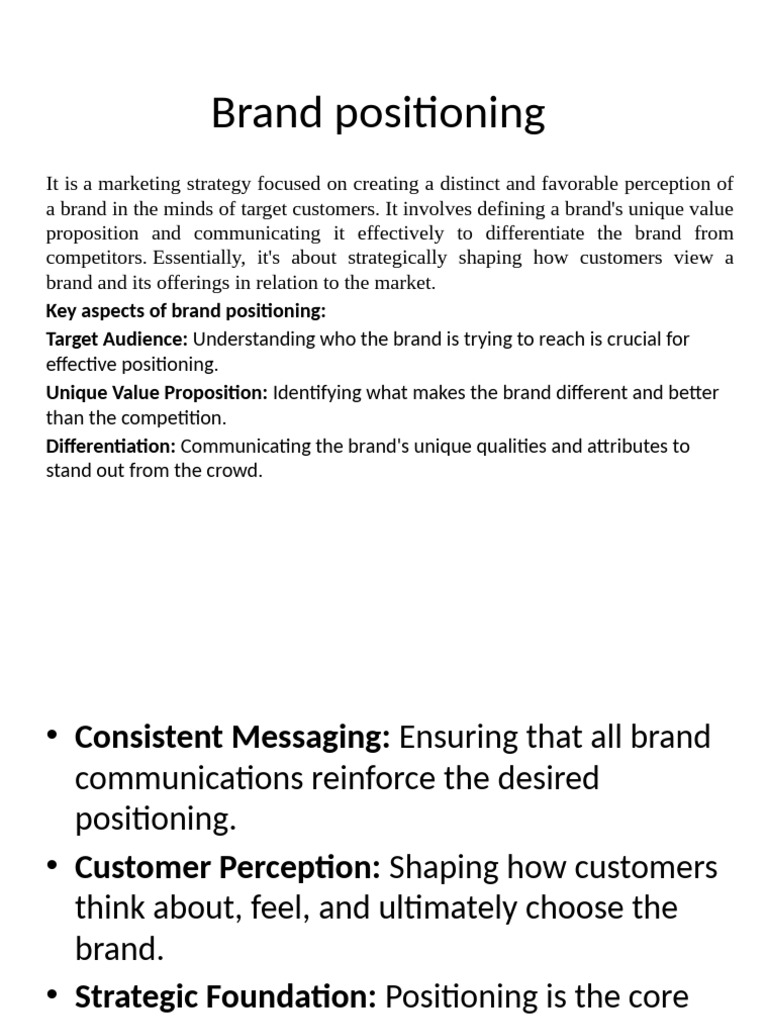 Importance of Brand | PDF | Brand | Marketing