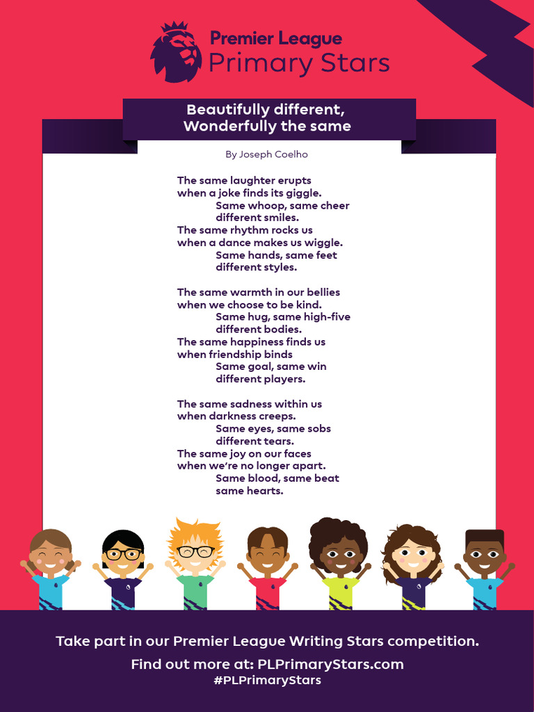 Premier League Writing Stars Competition | PDF
