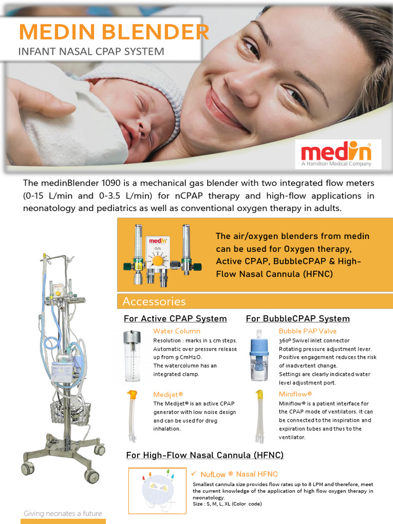 Infant CPAP and High-Flow Systems | PDF | Respiration | Equipment