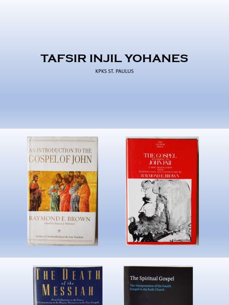 Tafsir Injil Yohanes | PDF