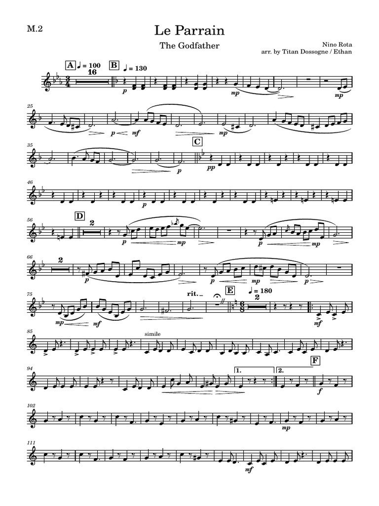 Le Parrain 만돌린 2 | PDF