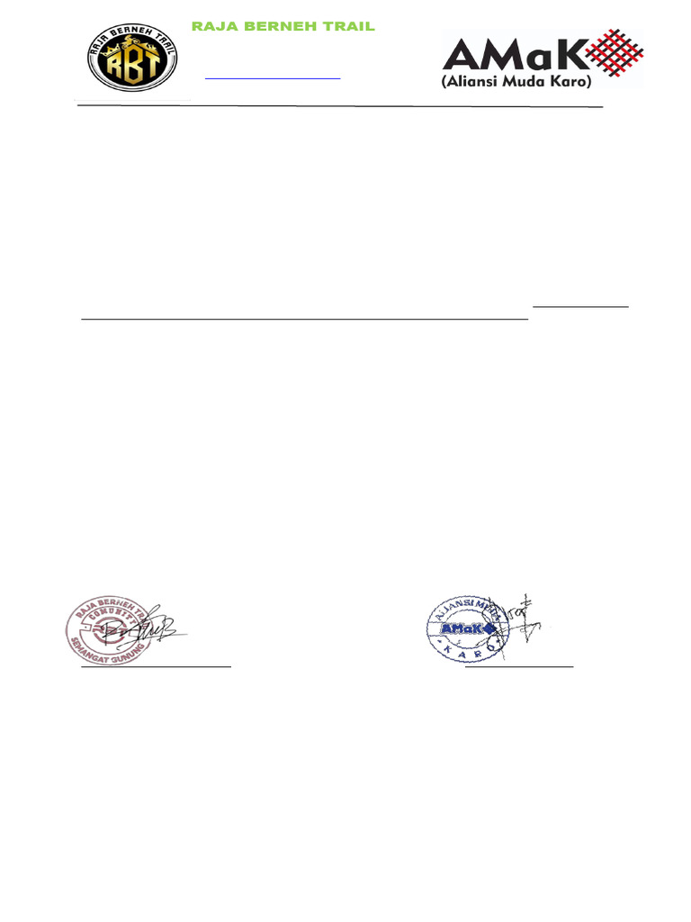 Surat Undangan Paslon 01 Wakil Bupati | PDF