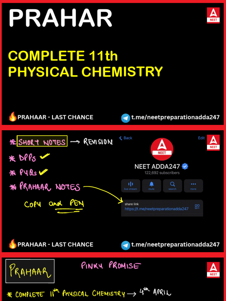 Prahaar Class 11 Physical Chemistry With Annotations 2 | PDF | Quantity ...