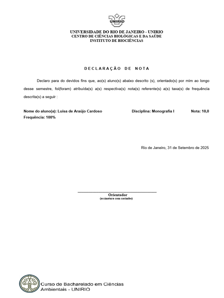 Monografia1 Nota LdAC Aprovado BRF | PDF