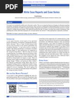 Case Report Template Guide | PDF | Medical Diagnosis | Case Report